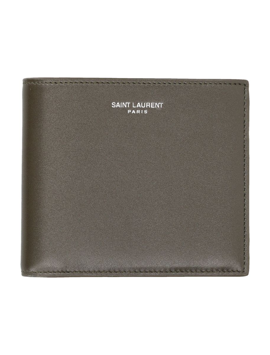 Saint Laurent East/West Wallet In Light Musk - 12% Off